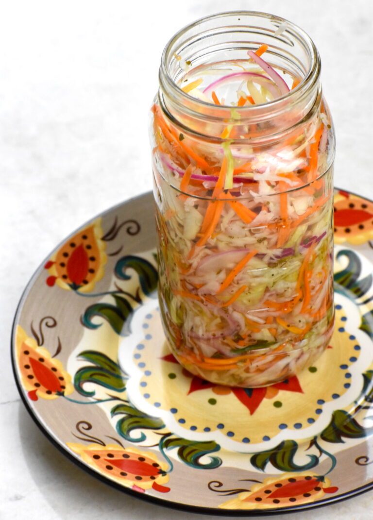 Curtido (Salvadorian Slaw) - GypsyPlate