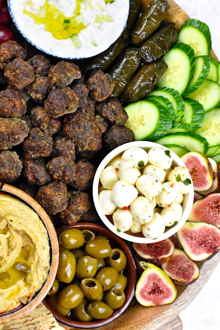 Mediterranean Charcuterie Board (Mezze Platter) - GypsyPlate