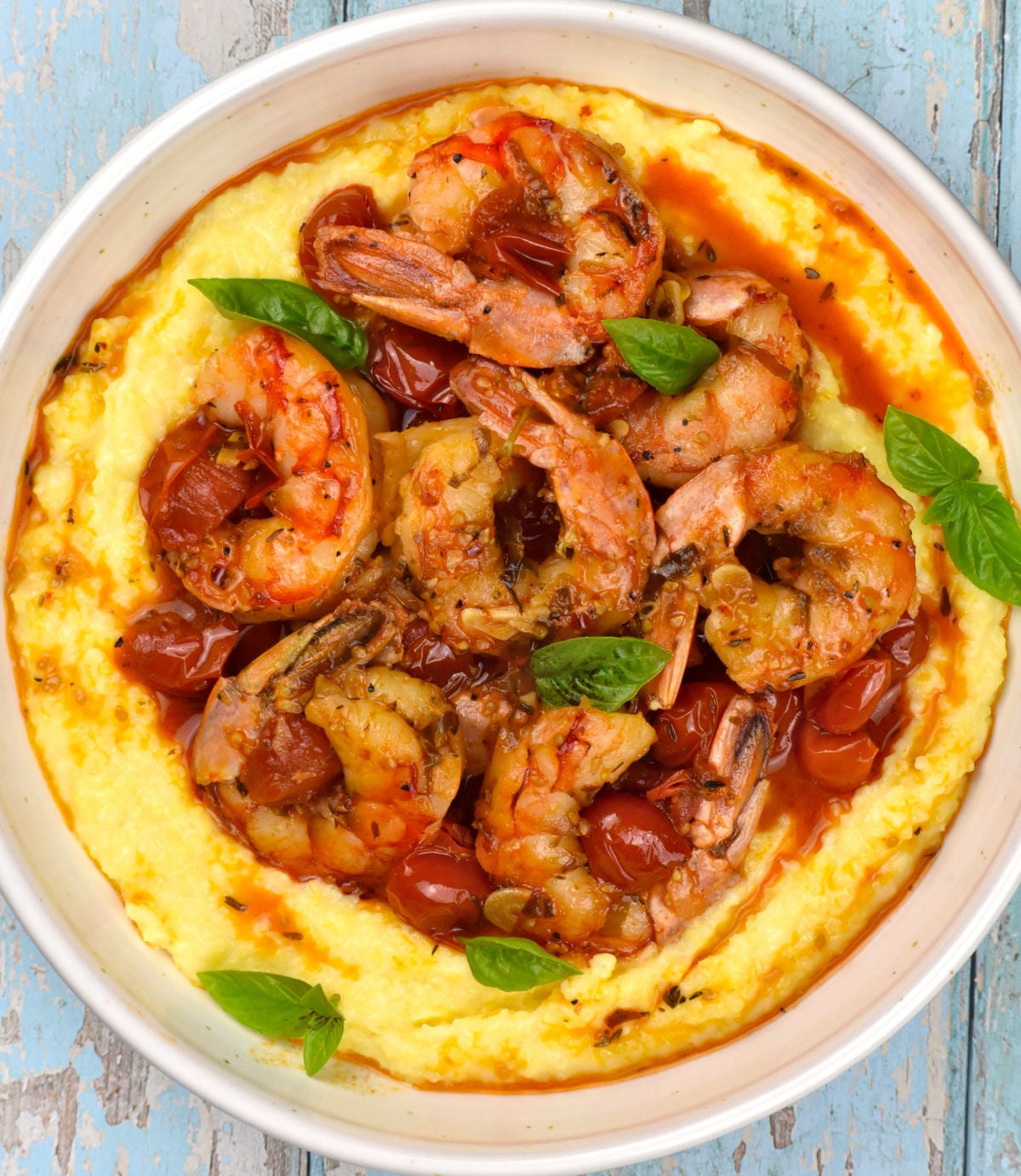 Shrimp and Polenta - GypsyPlate