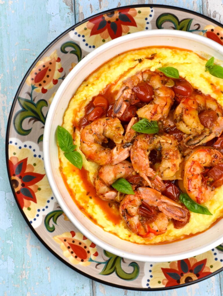 Shrimp and Polenta - GypsyPlate