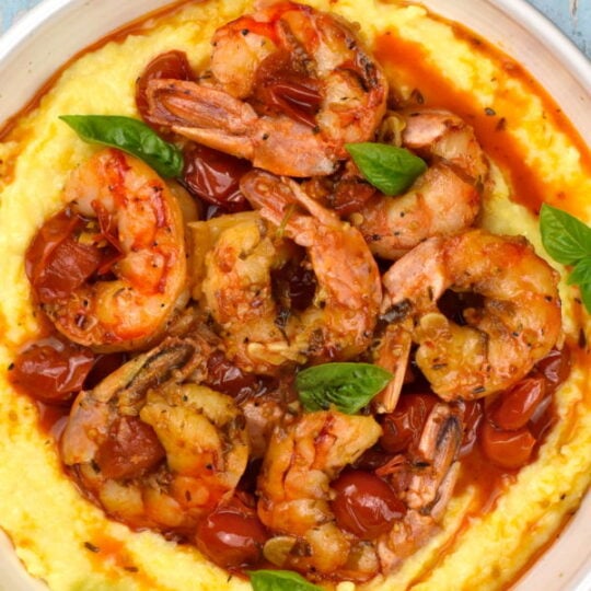 Shrimp and Polenta - GypsyPlate