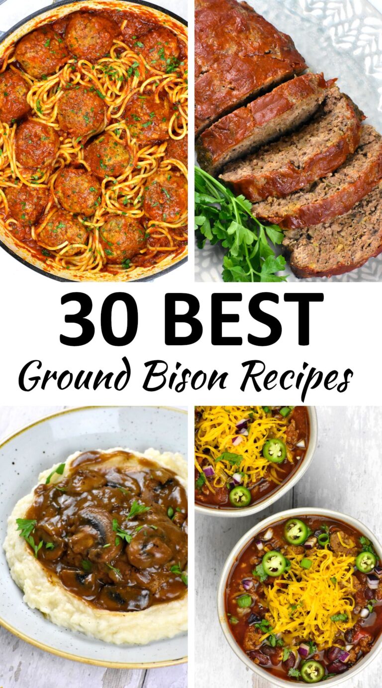 The 30 BEST Ground Bison Recipes - GypsyPlate