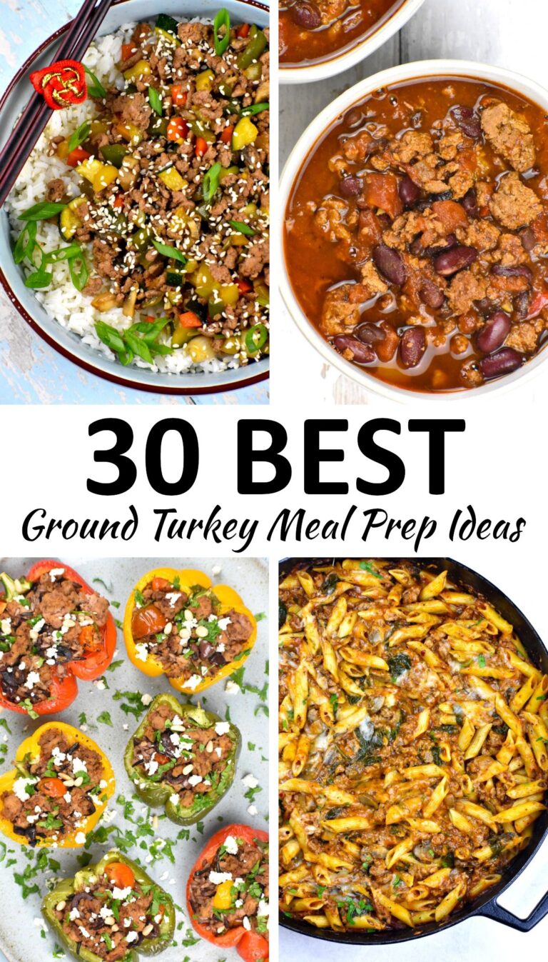 The 30 BEST Ground Turkey Meal Prep Ideas - GypsyPlate