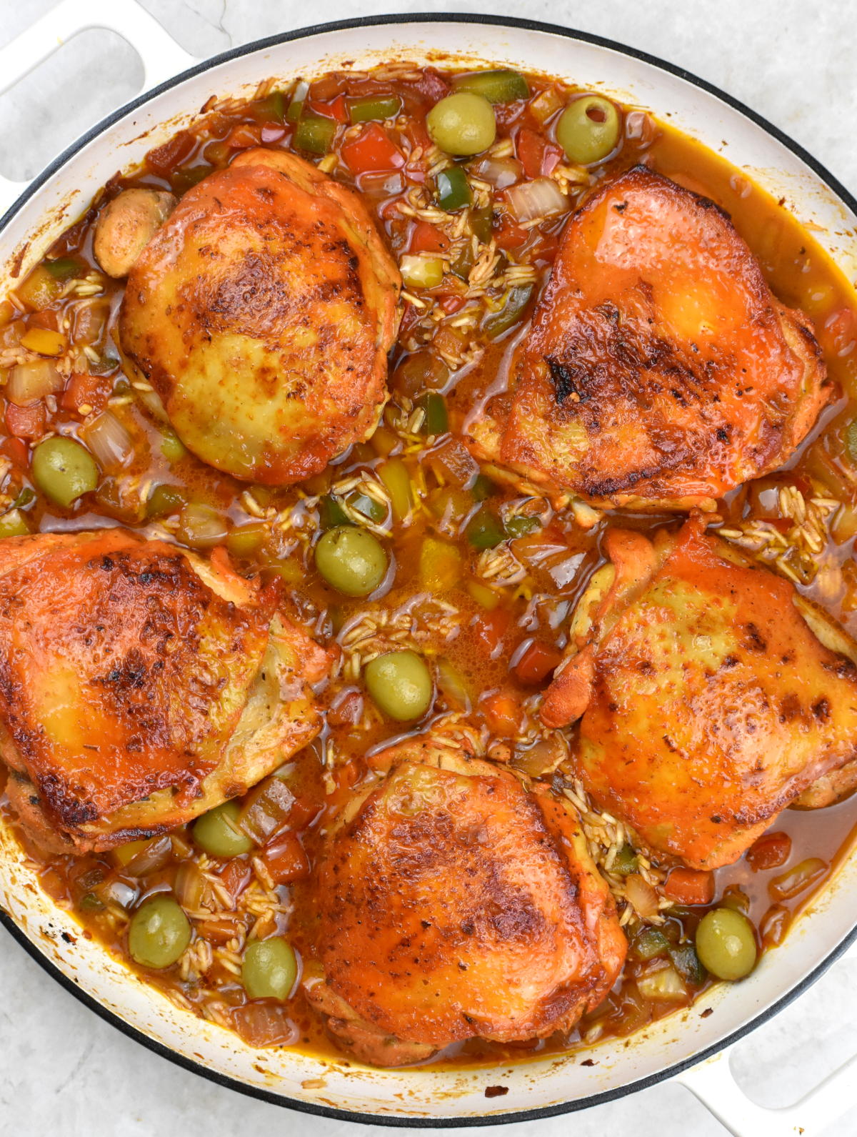 Arroz con Pollo (Puerto Rican Chicken and Rice) - GypsyPlate