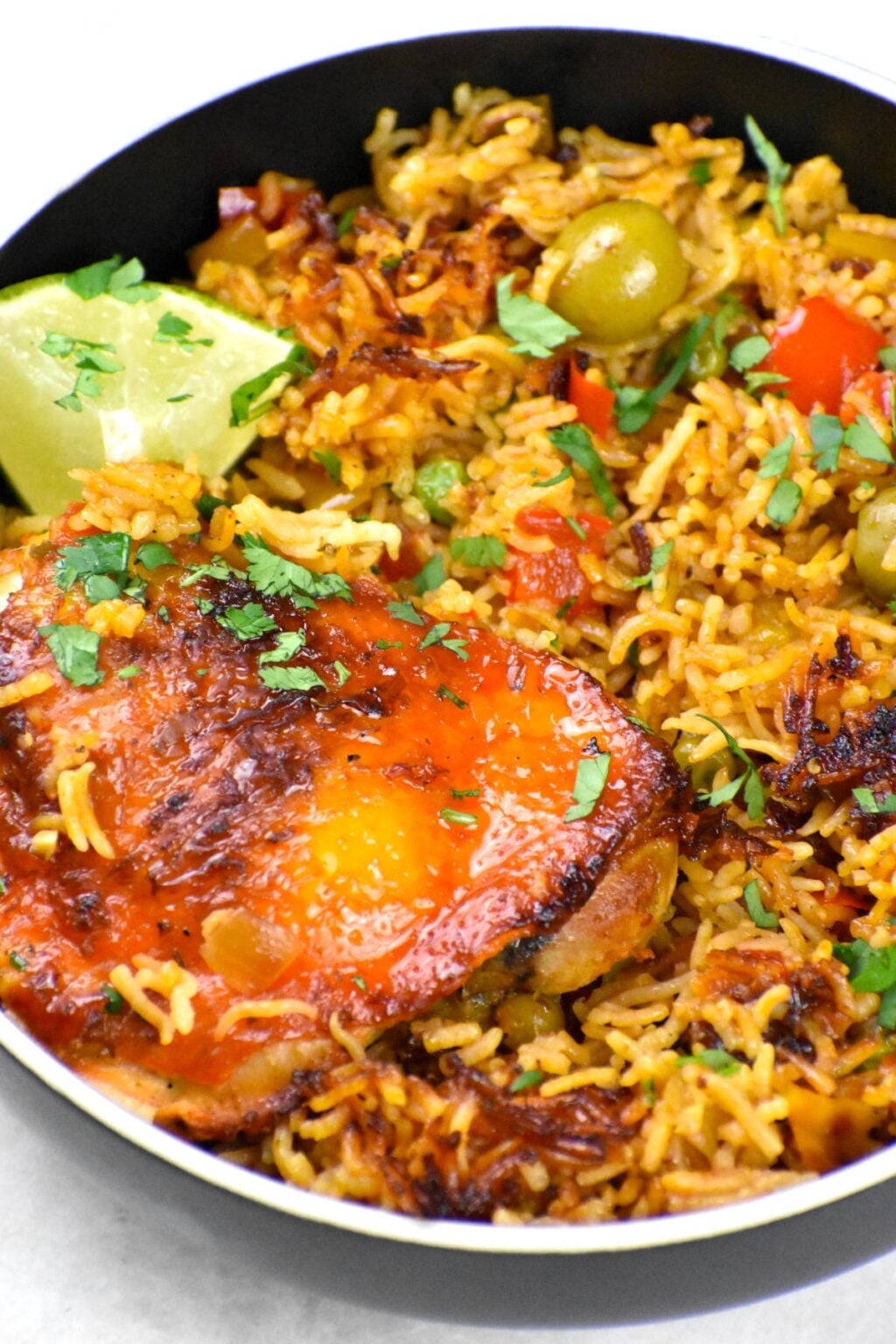 Arroz con Pollo (Puerto Rican Chicken and Rice) - GypsyPlate