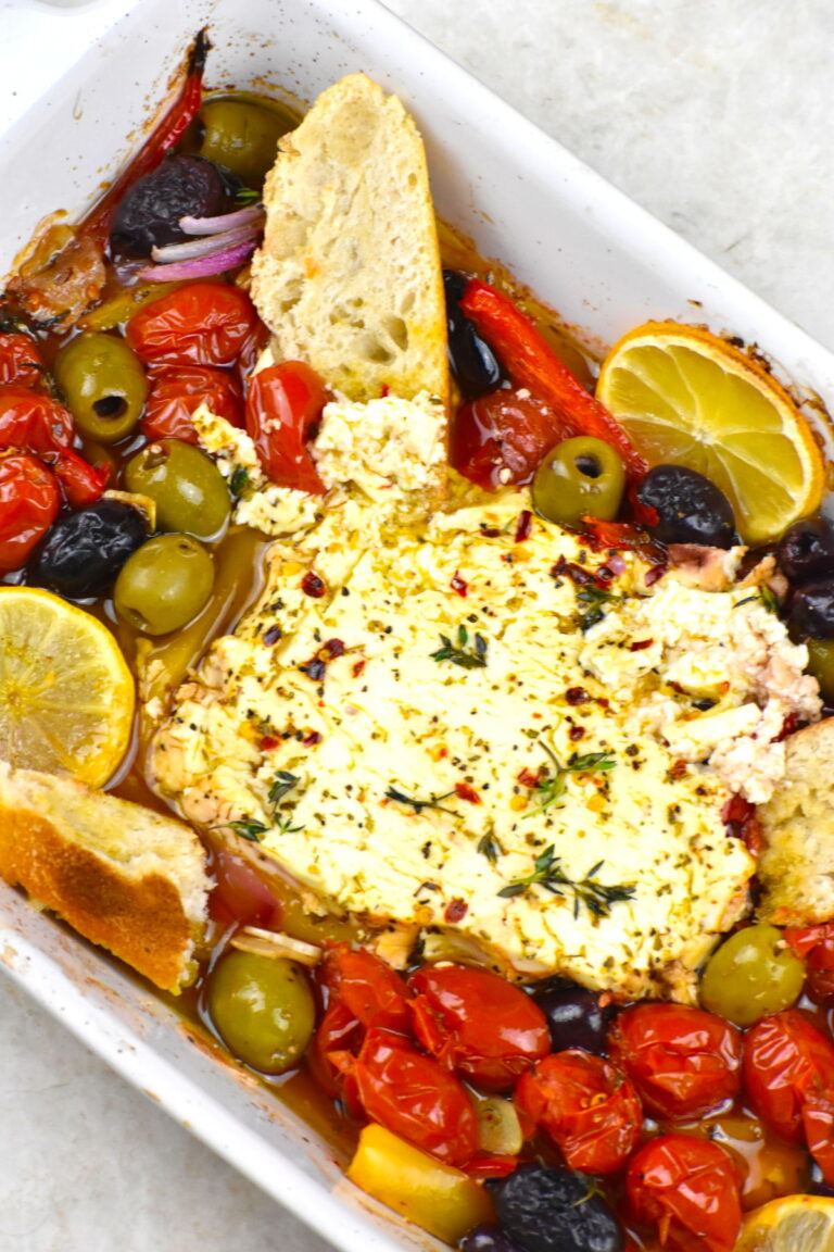 Baked Feta (Easy Appetizer!)