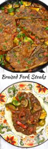 Braised Pork Steaks (Italian Style) - GypsyPlate