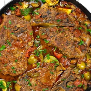 Braised Pork Steaks (Italian Style) - GypsyPlate