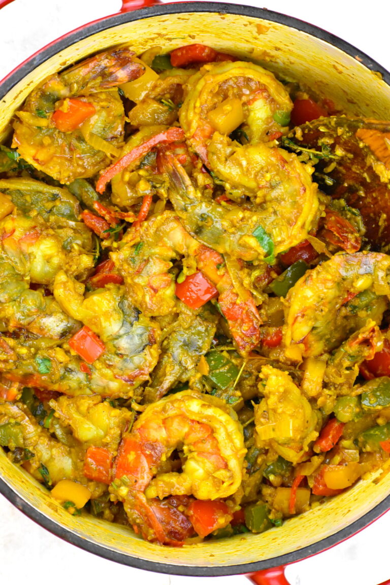Jamaican Curry Shrimp (Authentic Recipe)