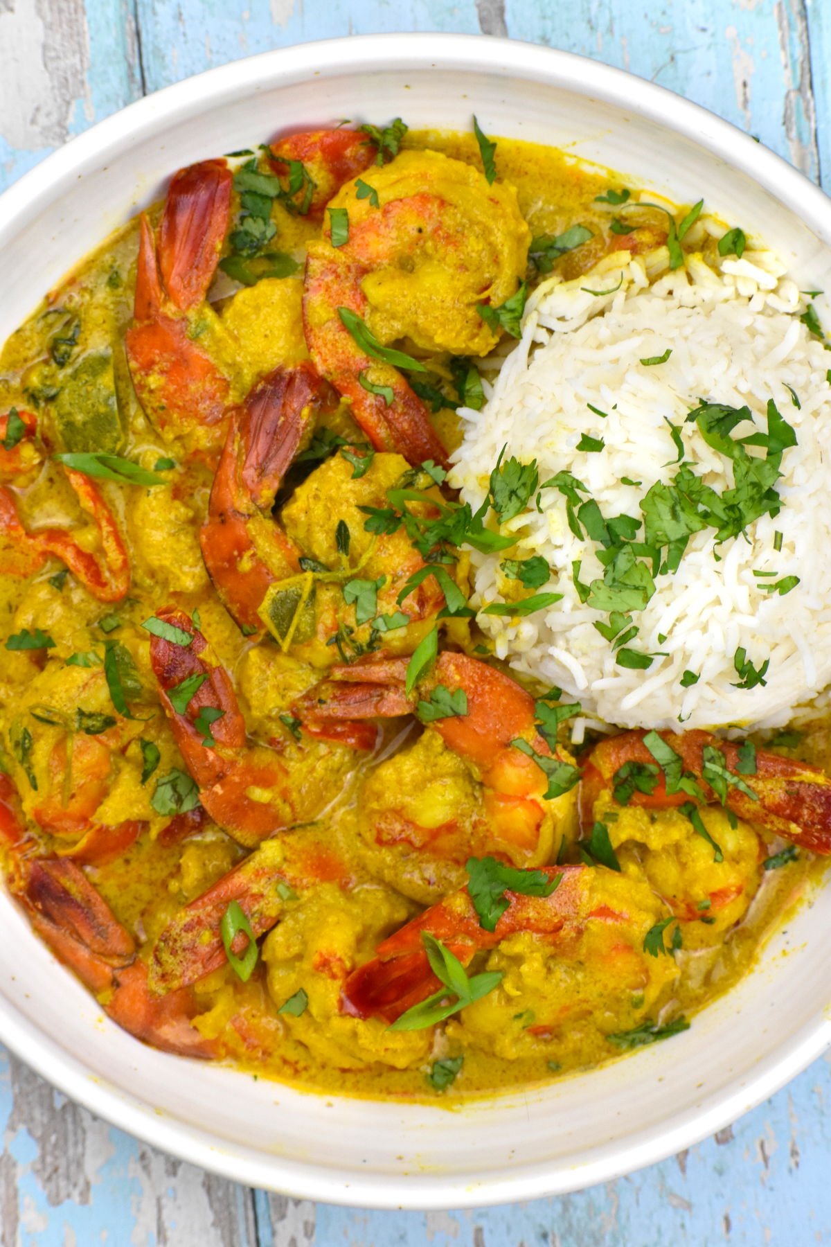 Jamaican Curry Shrimp (Authentic Recipe)