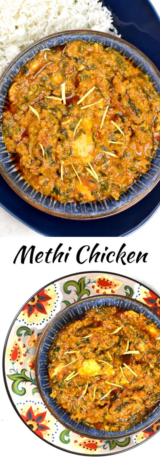 Methi Chicken (Murgh Methi Curry)