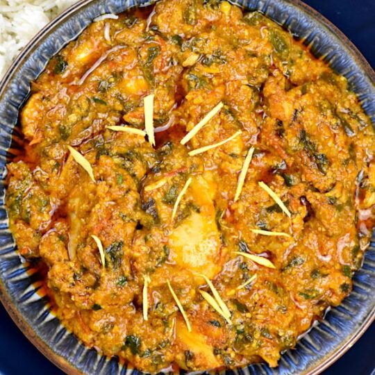 Methi Chicken (Murgh Methi Curry)