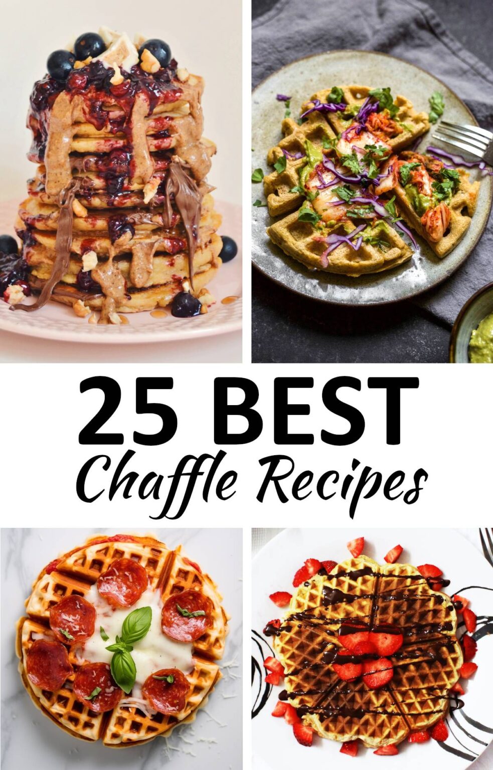 25 BEST Chaffle Recipes (Low Carb & Delicious!)