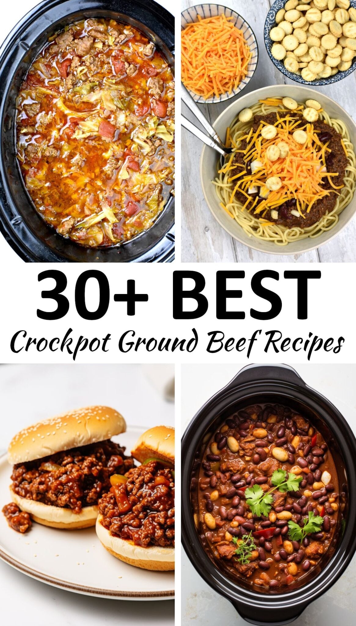 30+ BEST Crockpot Ground Beef Recipes (Slow Cooker Ideas) - All For One