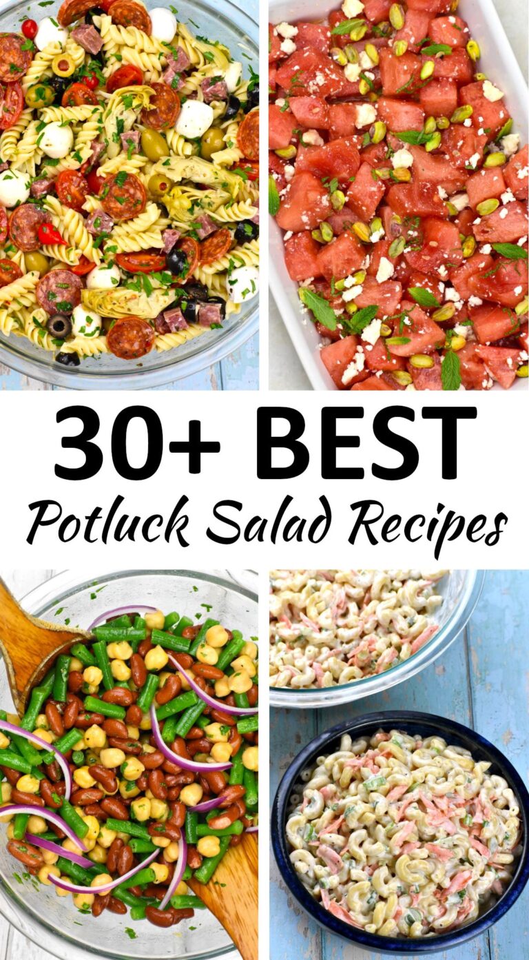 30+ BEST Salads for Potluck (Easy Recipes!)
