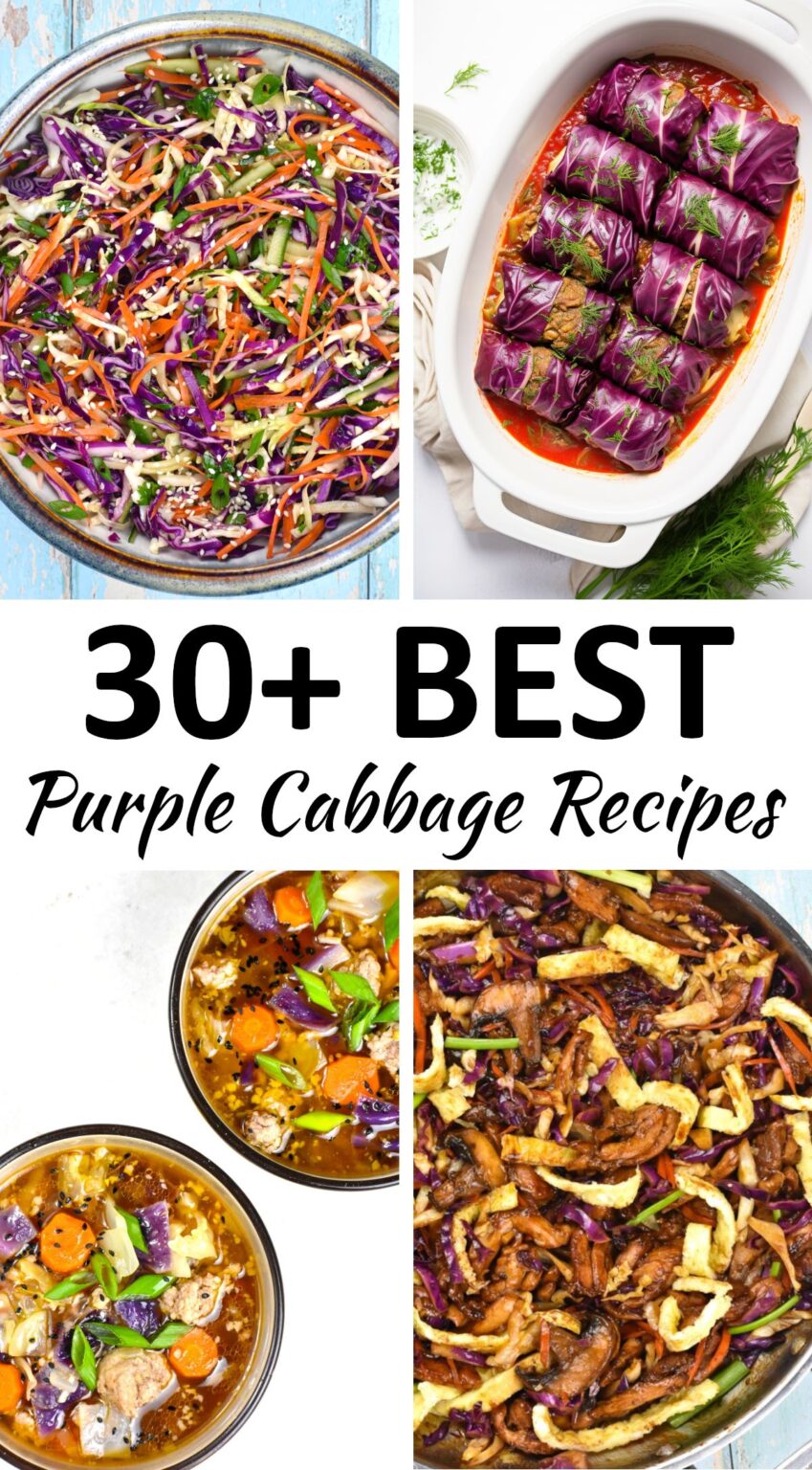 30+ BEST Purple Cabbage Recipes