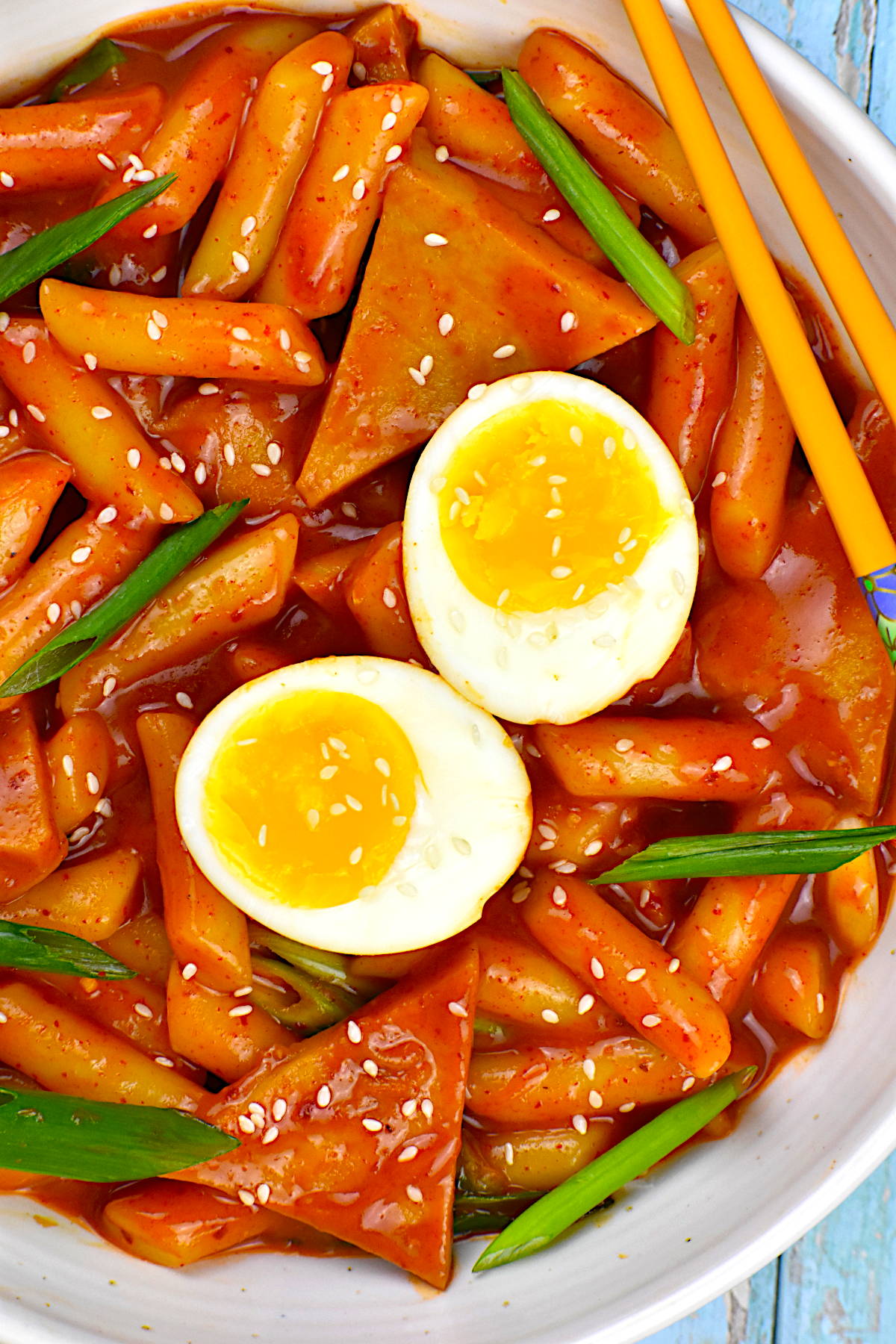 Tteokbokki (Korean Spicy Rice Cakes) - GypsyPlate