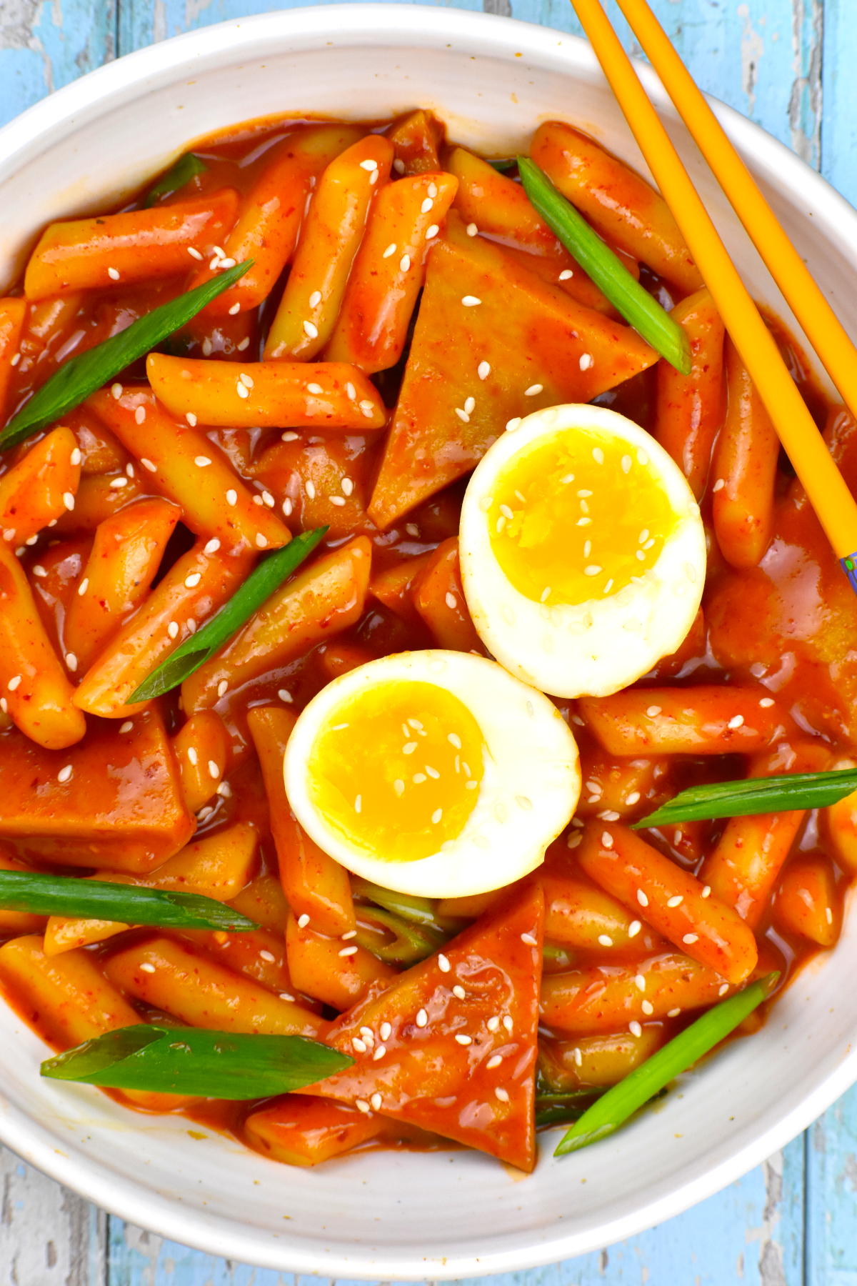 Tteokbokki (Korean Spicy Rice Cakes) - GypsyPlate