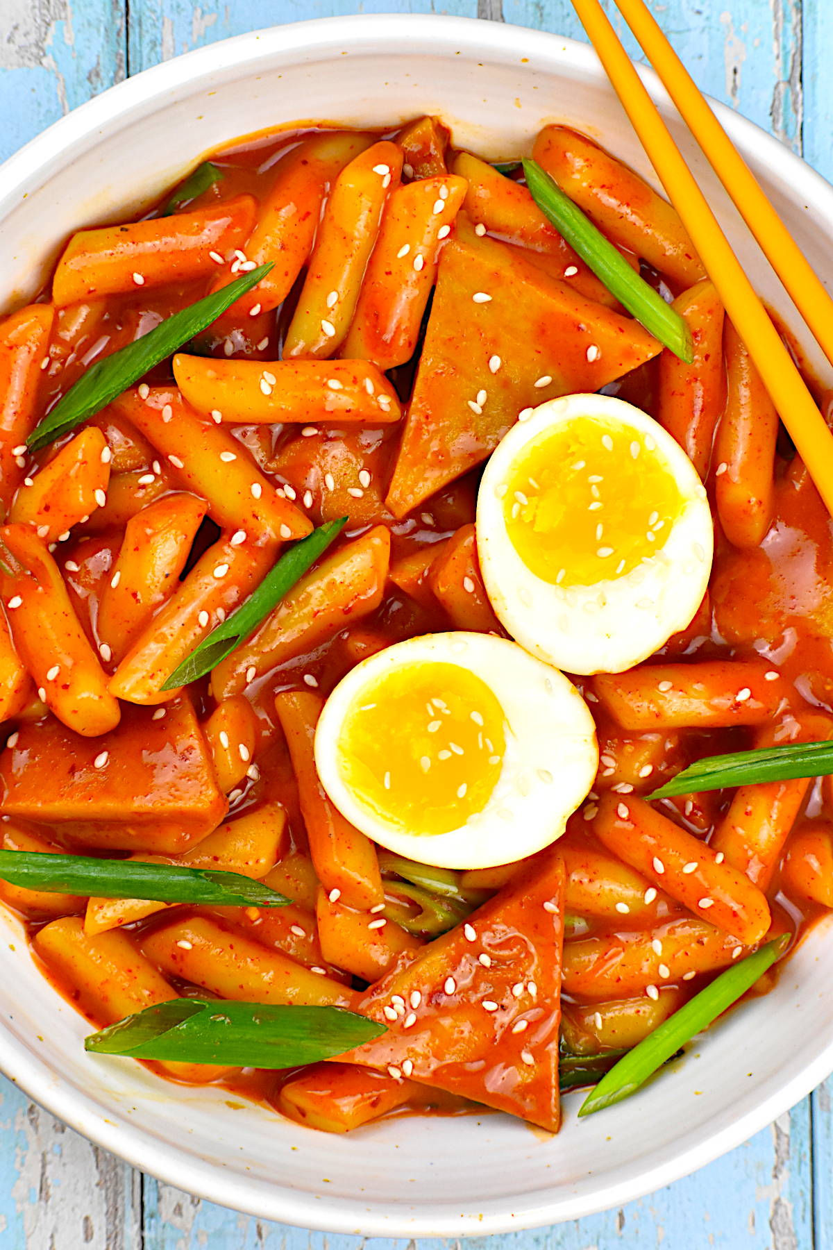 Tteokbokki (Korean Spicy Rice Cakes) - GypsyPlate