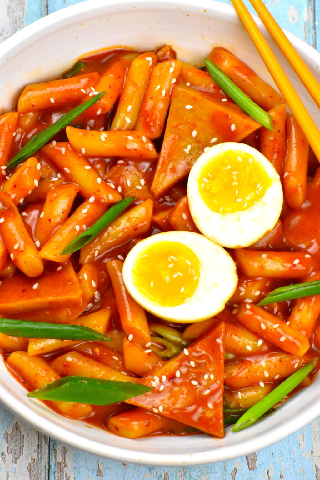Tteokbokki (Korean Spicy Rice Cakes) - GypsyPlate