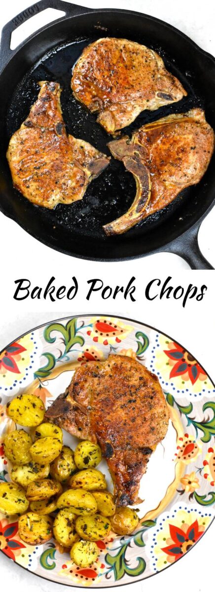 The BEST Baked Bone-In Pork Chops - GypsyPlate