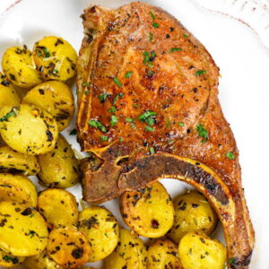 The BEST Baked Bone-In Pork Chops - GypsyPlate