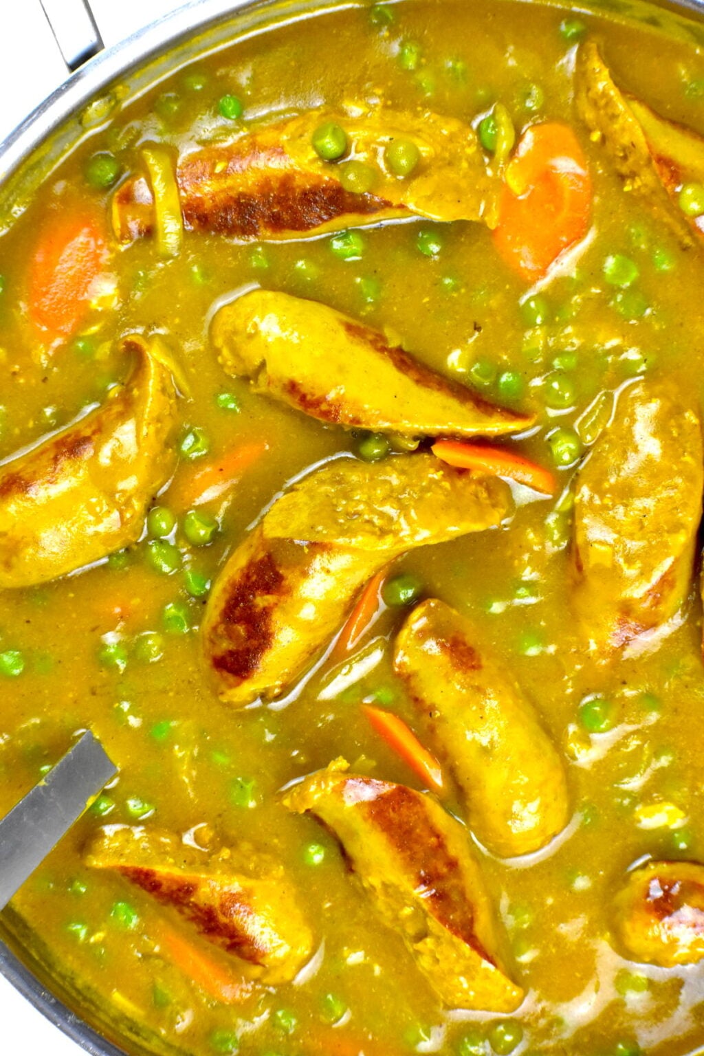 Australian Curried Sausages - GypsyPlate