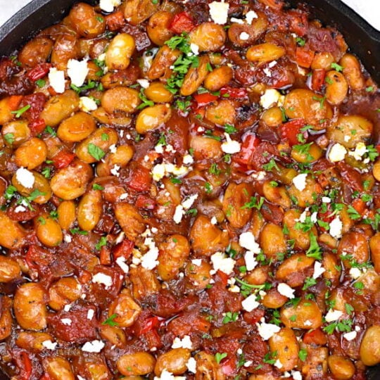 Gigantes Plaki (Greek Giant Beans)