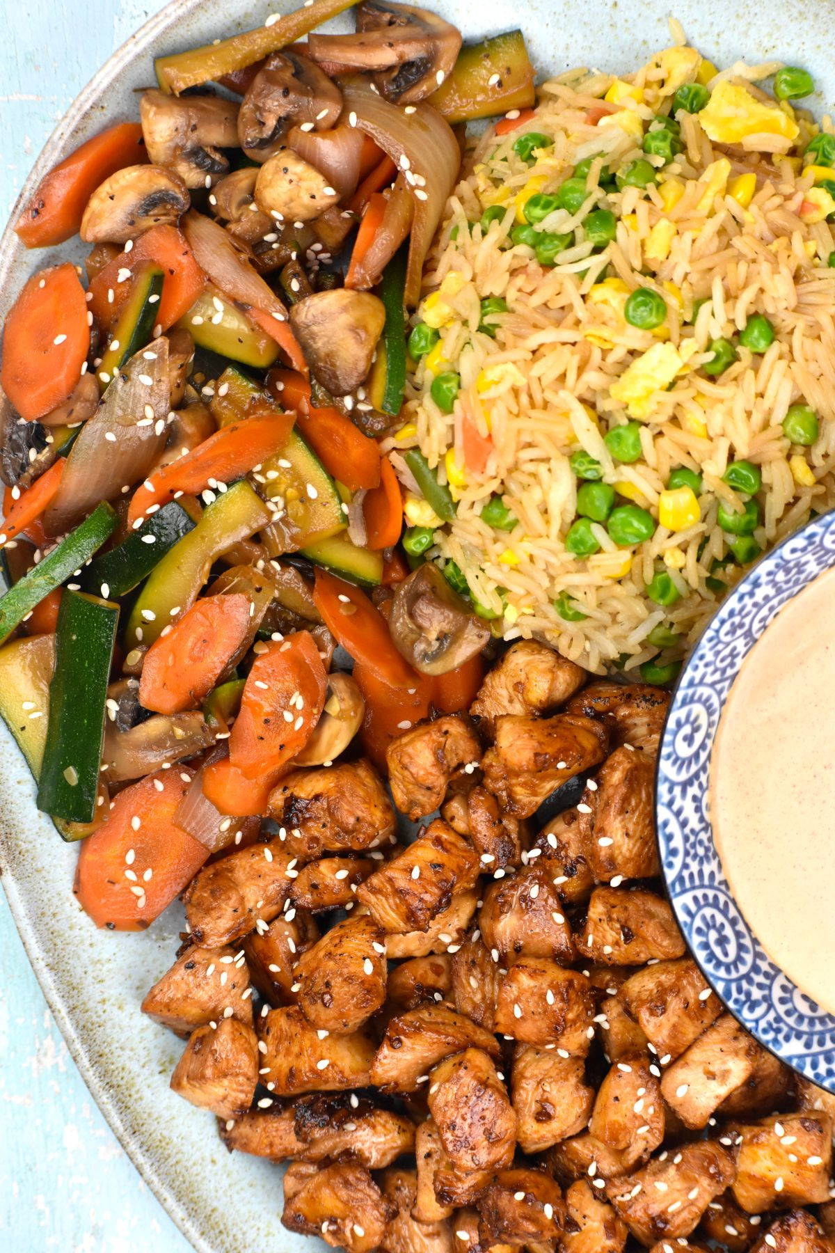 Hibachi Vegetables - GypsyPlate