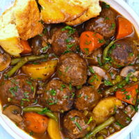 The BEST Meatball Stew - GypsyPlate