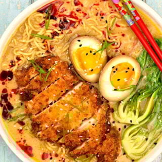 Miso Ramen with Chicken Katsu
