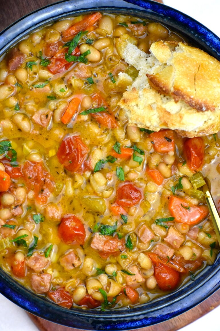 The BEST Navy Beans Recipe - GypsyPlate