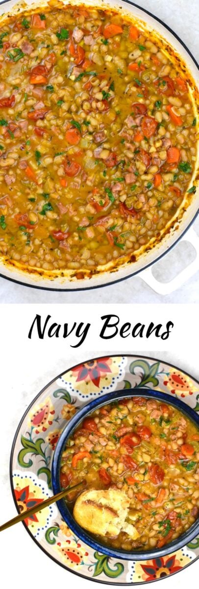 The BEST Navy Beans Recipe - GypsyPlate