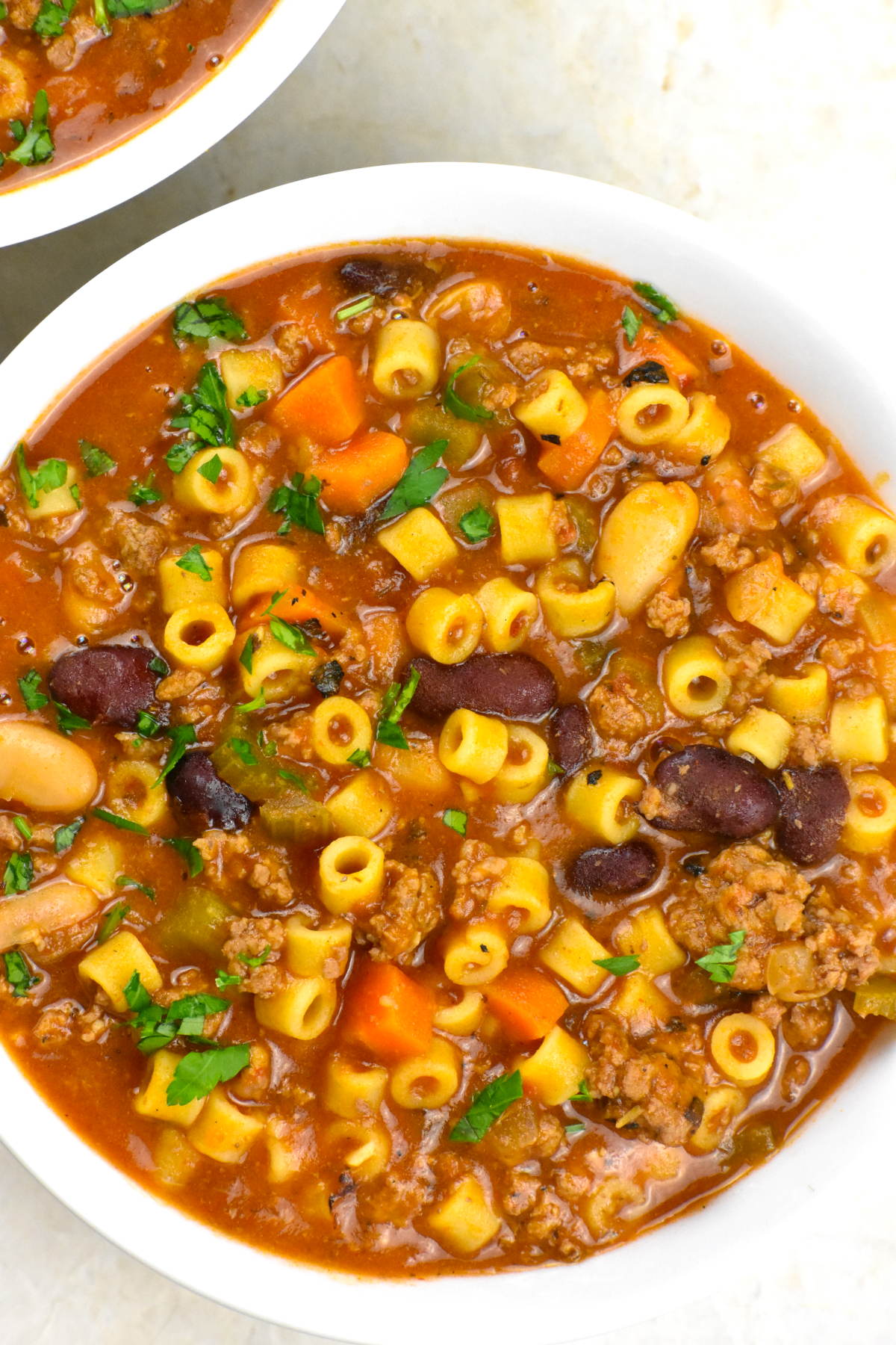 Pasta Fazool (Pasta e Fagioli) - GypsyPlate