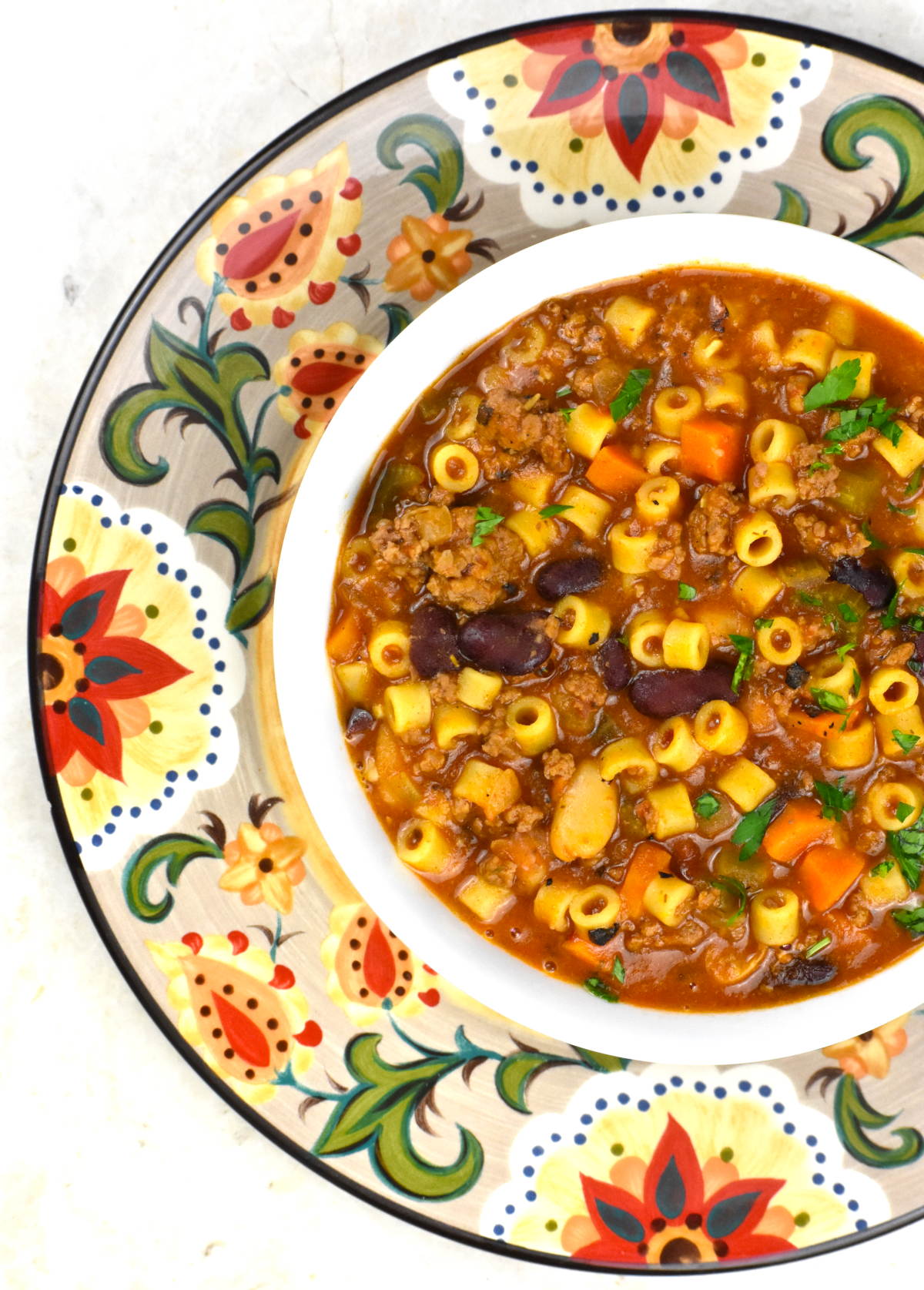 Pasta Fazool (Pasta e Fagioli) - GypsyPlate