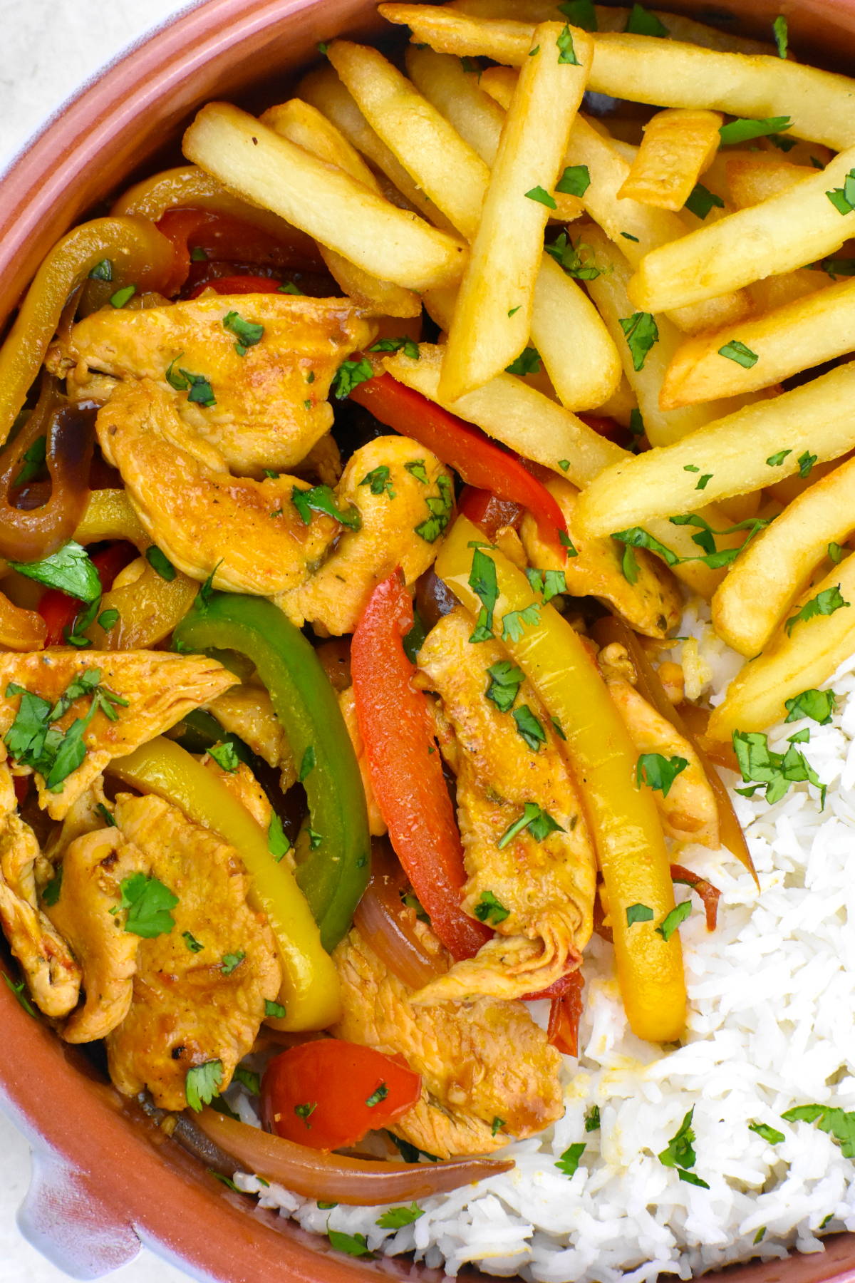 Pollo Saltado - GypsyPlate