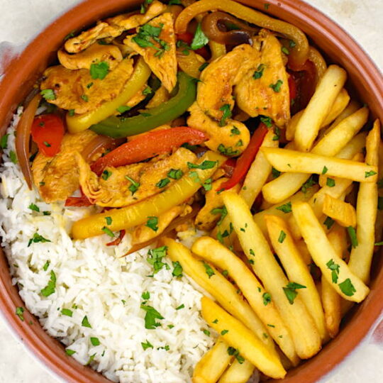 Pollo Saltado - GypsyPlate