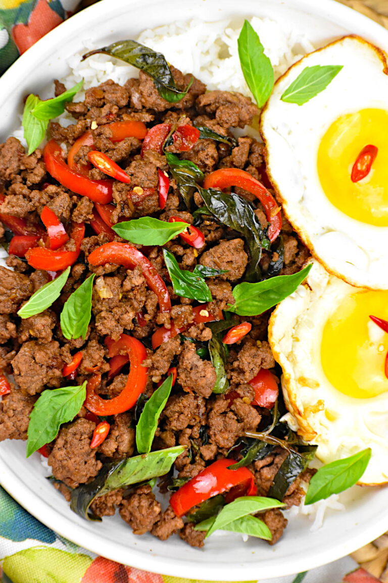 Thai Basil Beef (Pad Kra Pao) - GypsyPlate