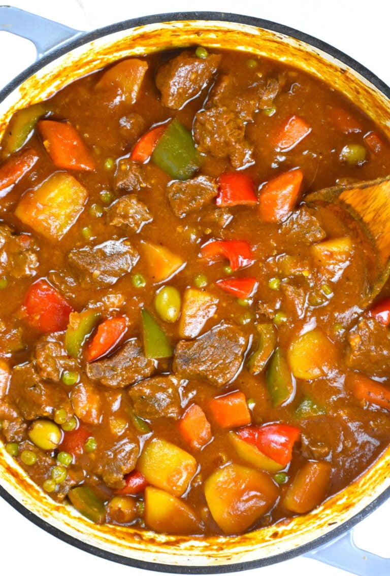 Filipino Beef Caldereta - GypsyPlate