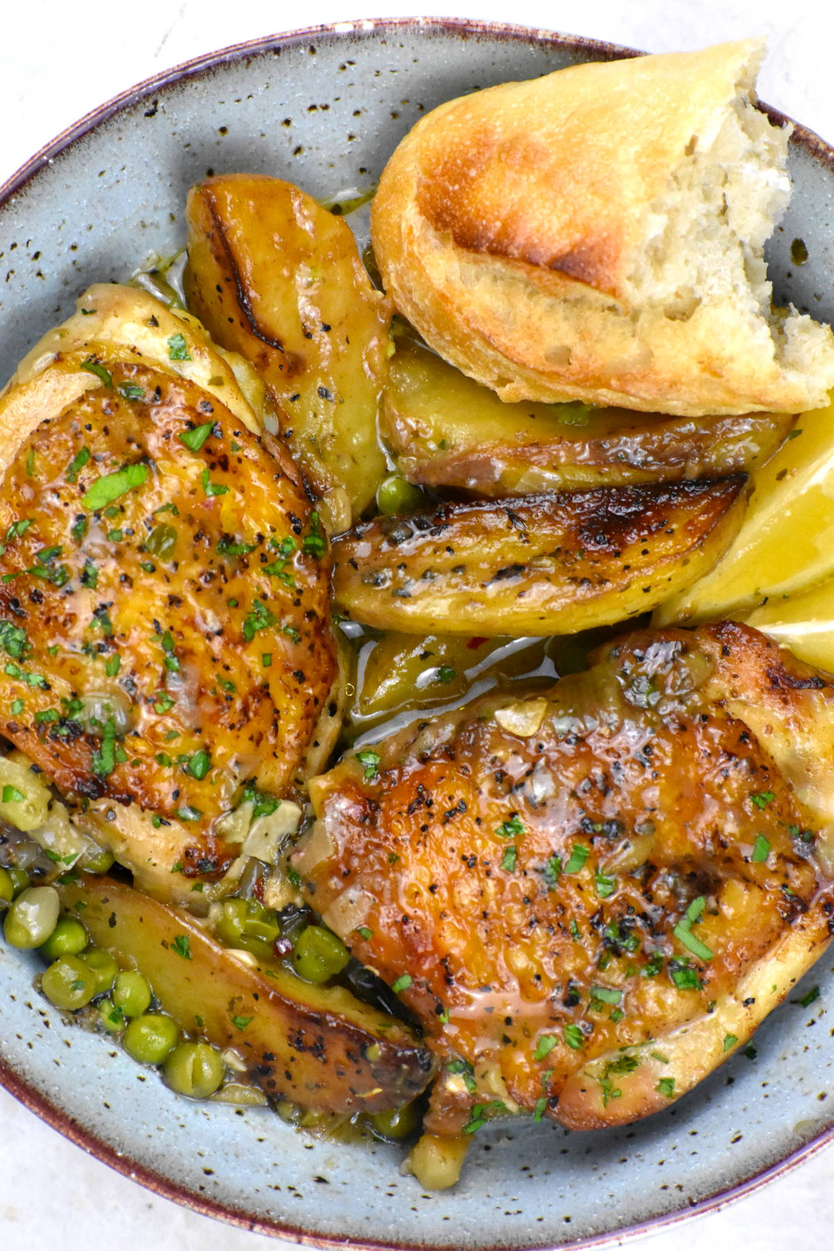 Chicken Vesuvio - GypsyPlate