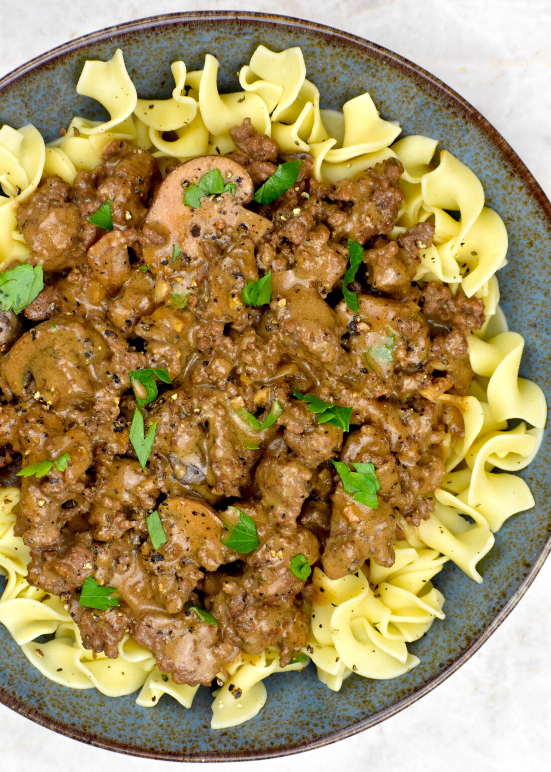 Ground Beef Stroganoff - GypsyPlate