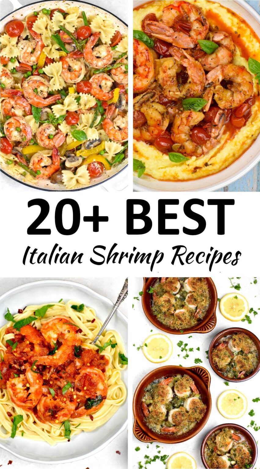 The 22 BEST Italian Shrimp Recipes - GypsyPlate