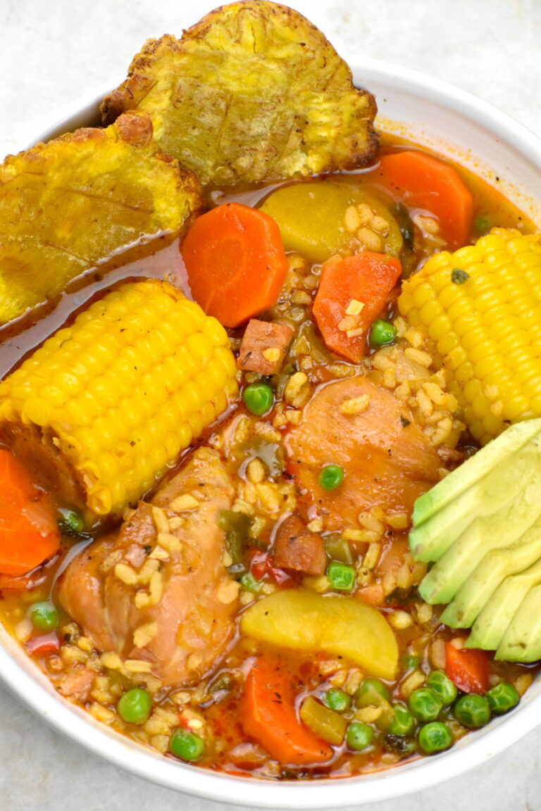 Asopao de Pollo (Chicken & Rice Stew) - GypsyPlate