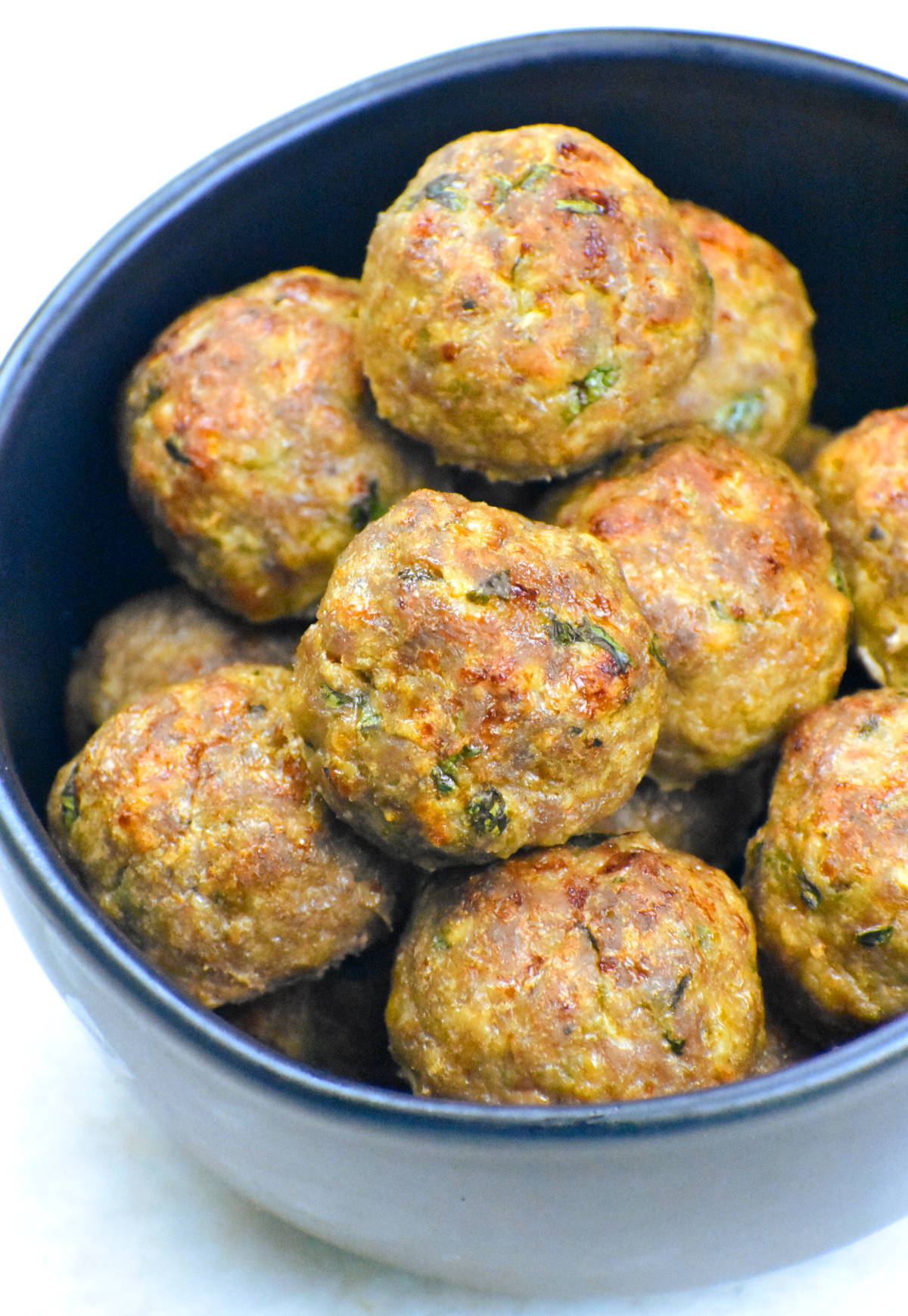 Garlic Butter Turkey Meatballs - GypsyPlate