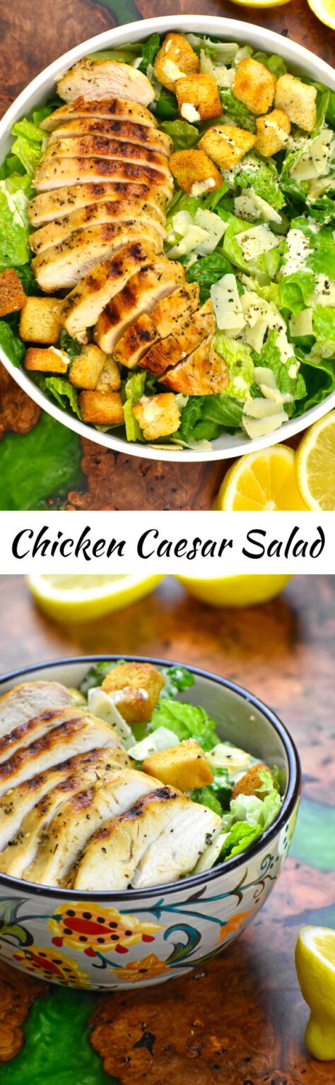 Chicken Caesar Salad - GypsyPlate