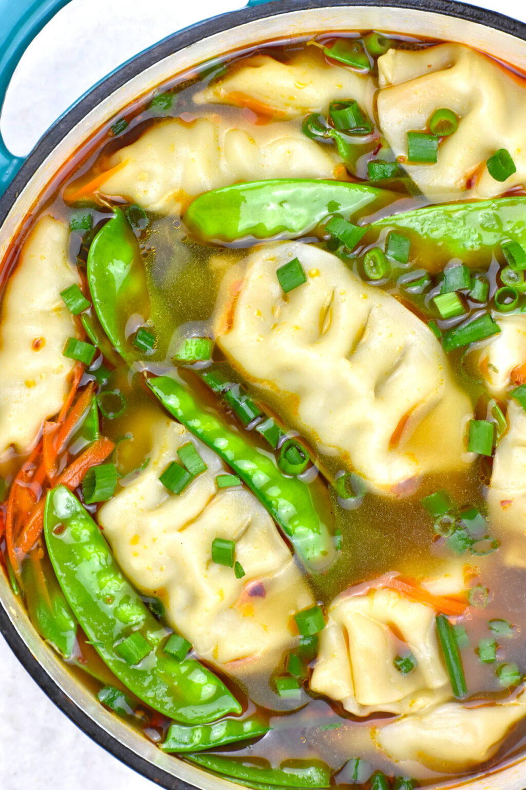 Easy Dumpling Soup - GypsyPlate