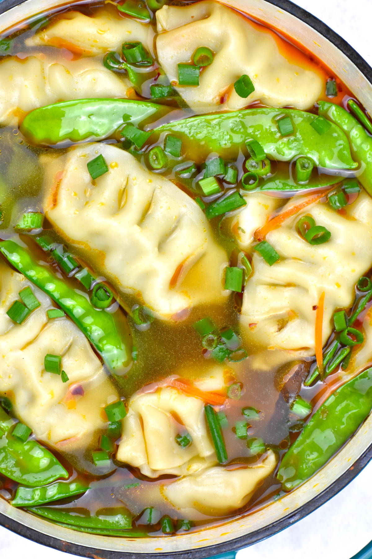 Easy Dumpling Soup - GypsyPlate