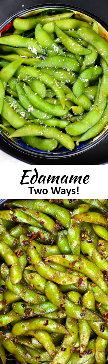 Easy Edamame (Two Ways!) - GypsyPlate