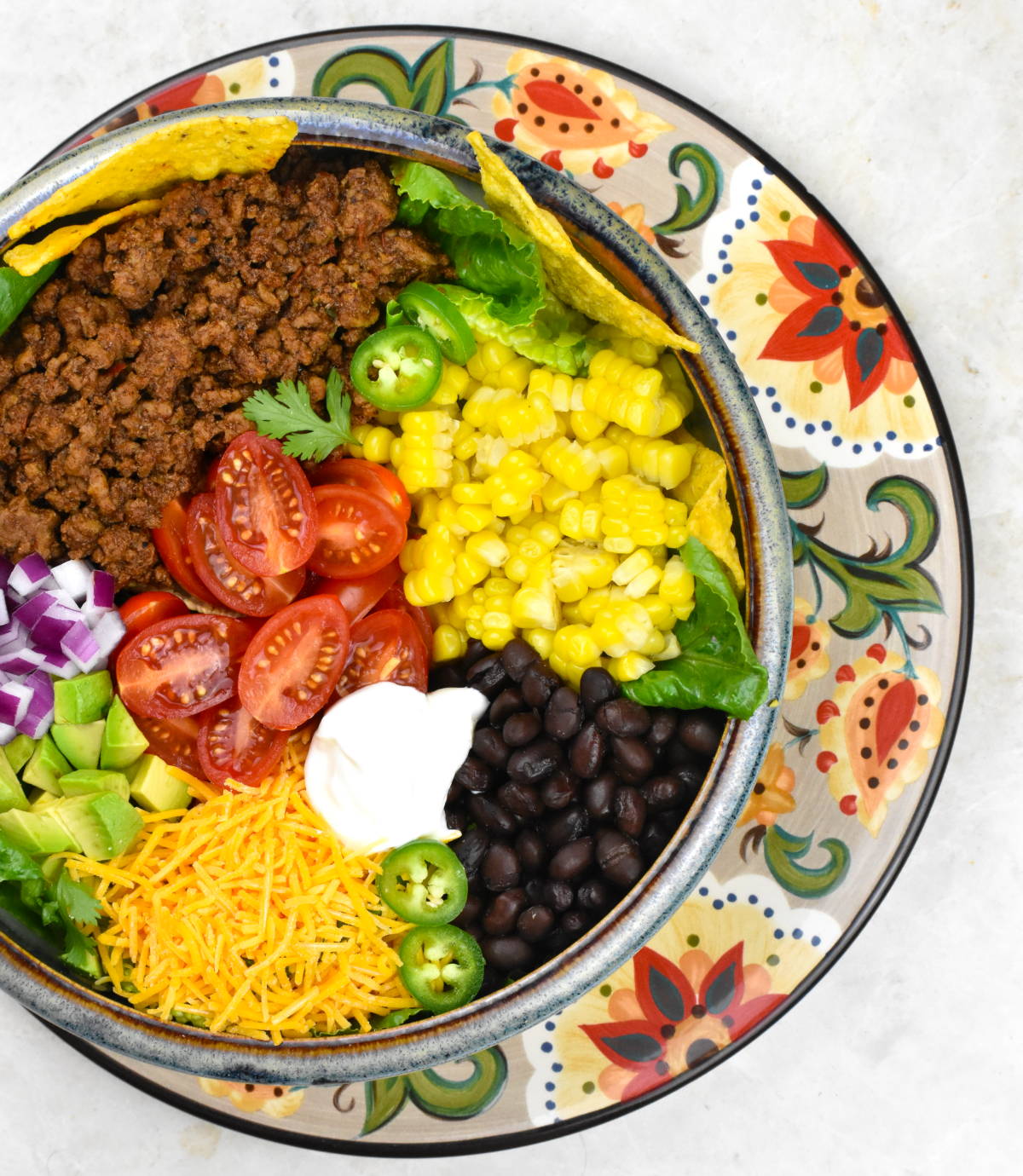 Easy Taco Salad - GypsyPlate