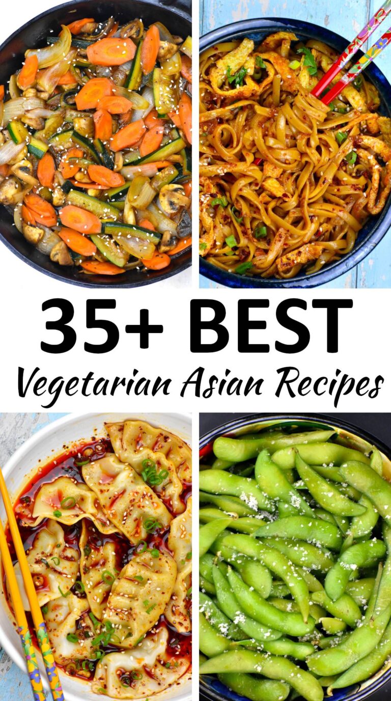 The 35+ BEST Asian Vegetarian Recipes - GypsyPlate